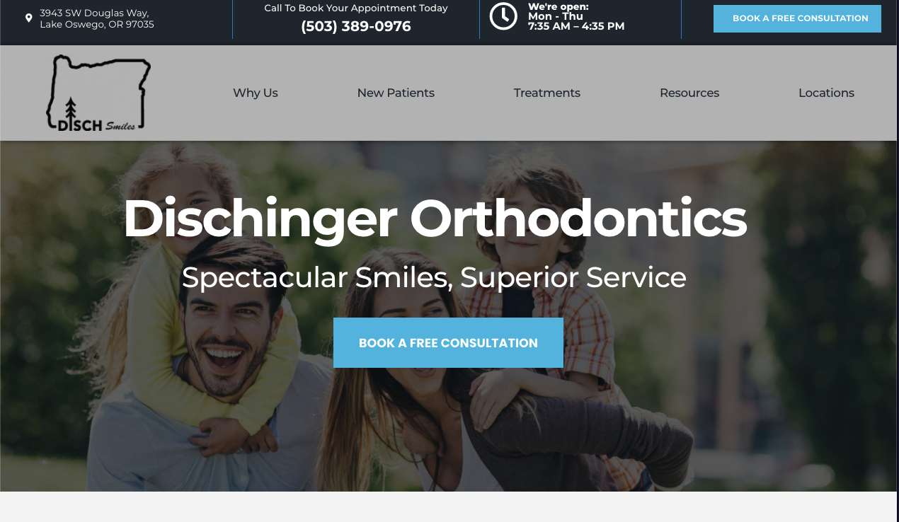 Dischinger & Sessions Orthodontics In Lake Oswego